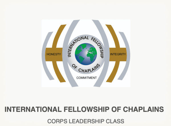 Online Corps Leadership Class • International Fellowship of Chaplains ...